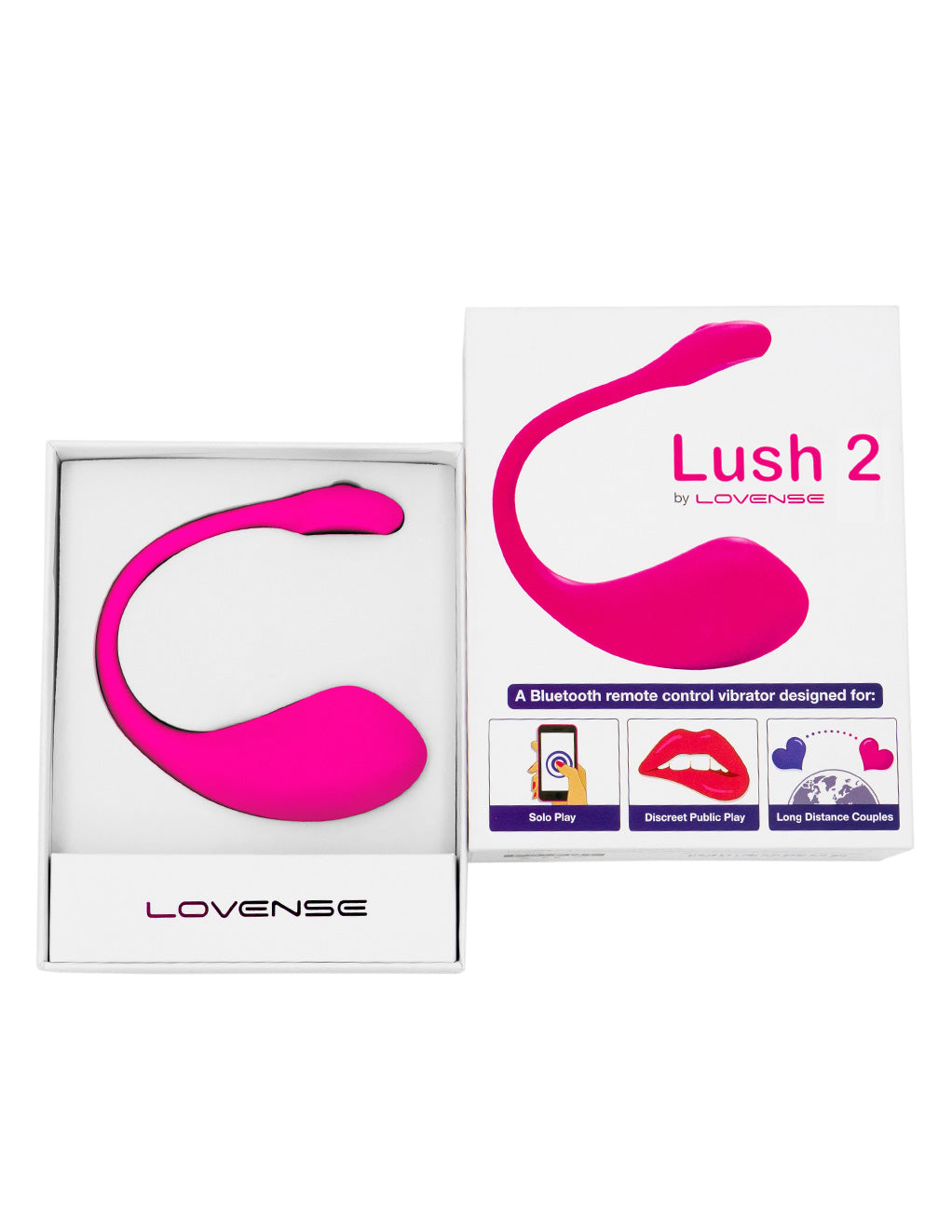 Lovense Lush 2 Bluetooth Remote Control Vibrator