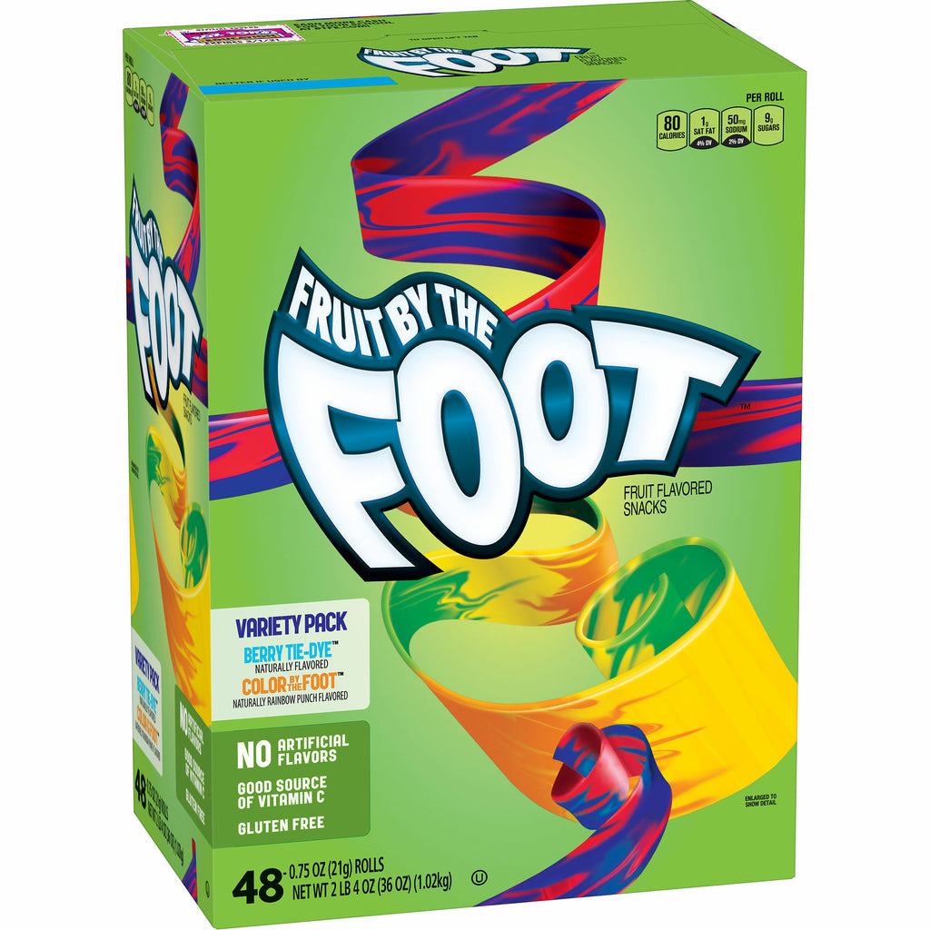 Betty Crocker Fruit By The Foot Variety Pack 48 Ct Island Cooler