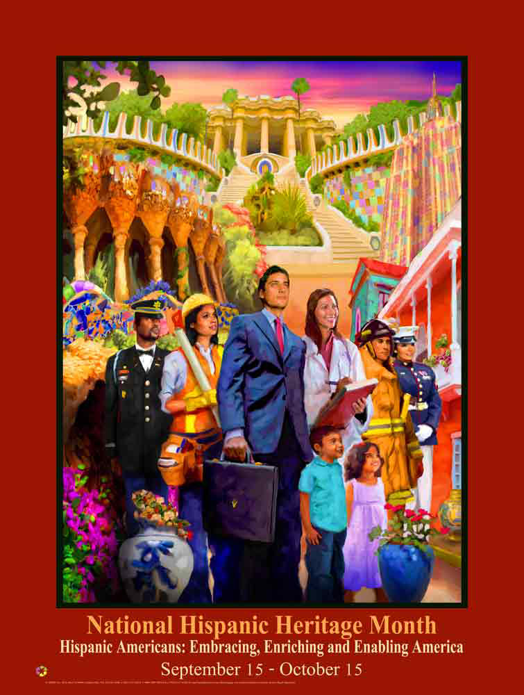 National Hispanic Heritage Month Poster