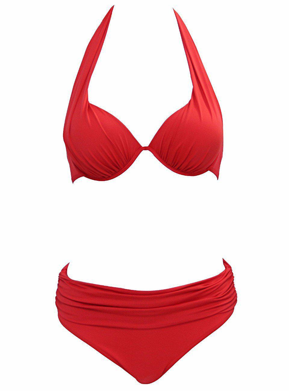 Kayvis Sexy Bikinis Women Swimsuit Push Up Bikini Set Beach Wear Retro