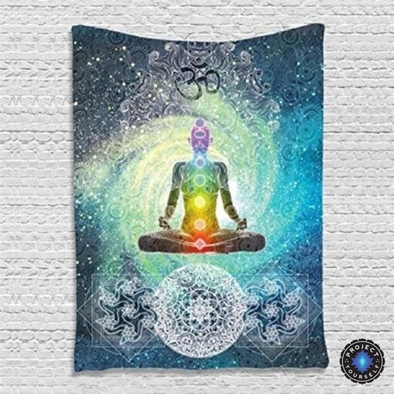 7 Chakra Meditation Tapestry Project Yourself