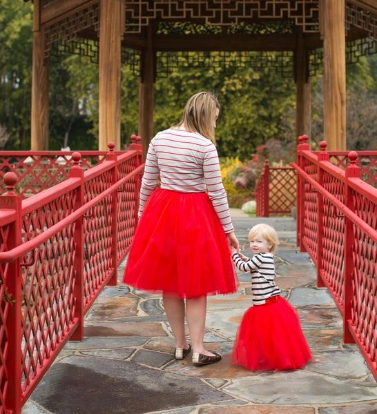 Mommy And Me Matching Tutus Tulle Skirts Maidenlaneboutique