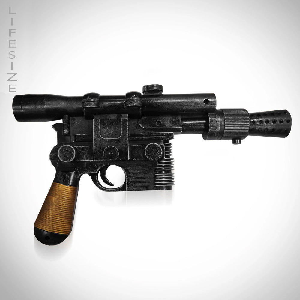 Star Wars Han Solo Dl 44 Blaster Pistol Animated Curs