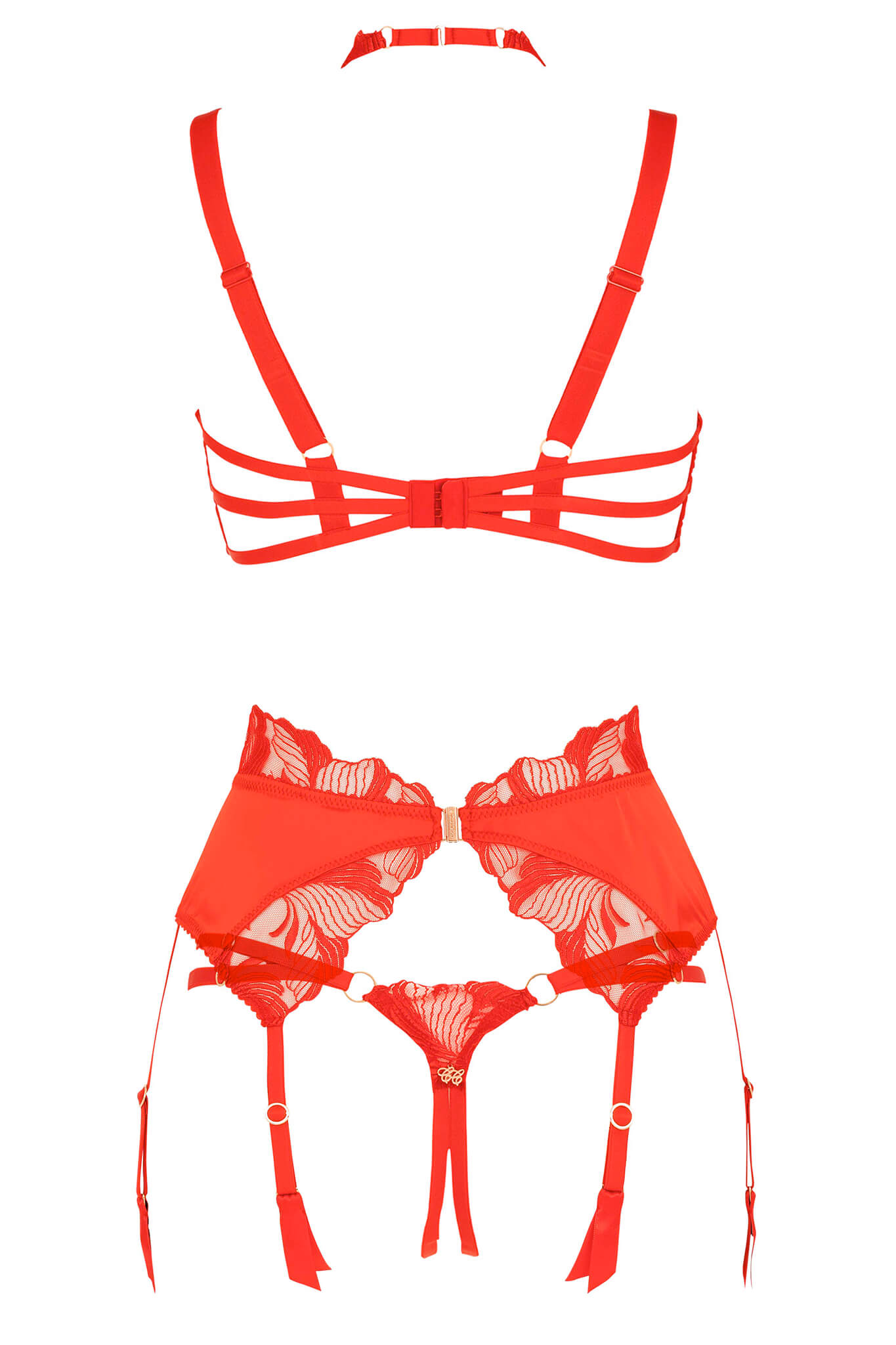 Libertine French Lingerie Set • Sexy Französische Dessous • Hergestellt