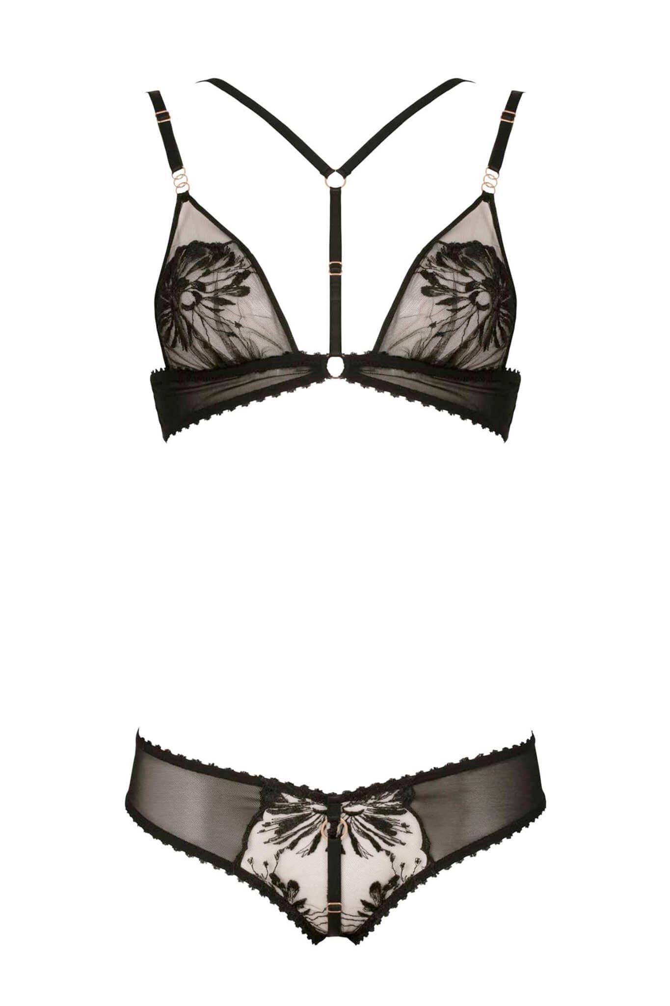 Nina French Lingerie Set • Sexy Französische Dessous • Hergestellt In