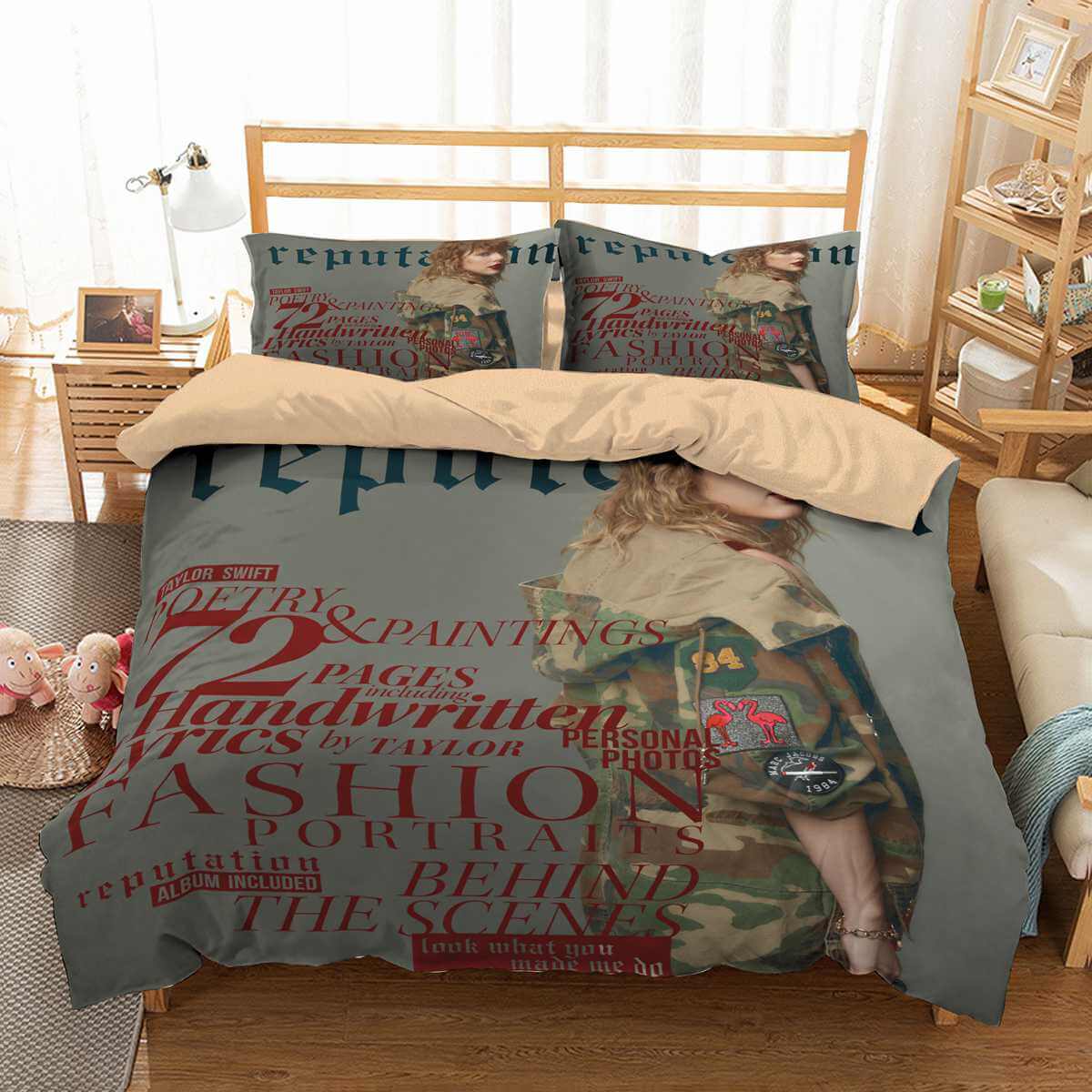 3d Customize Taylor Swift Bedding Set Duvet Cover Set Bedroom Set Bedl