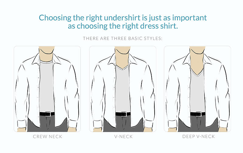 Ultimate Guide To Buying Dress Shirts And Undershirts Ejis