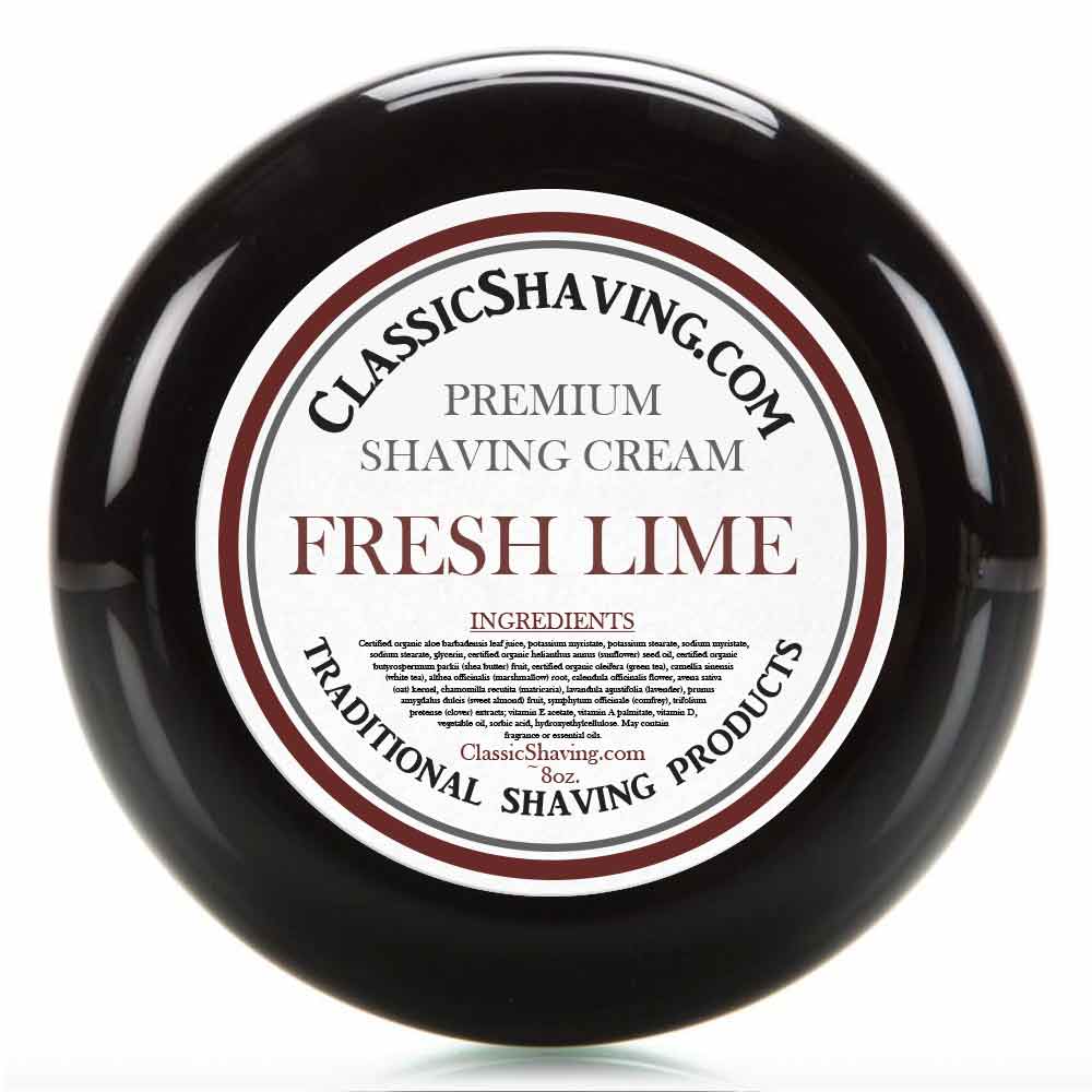 Fresh Lime Classic Shaving Cream