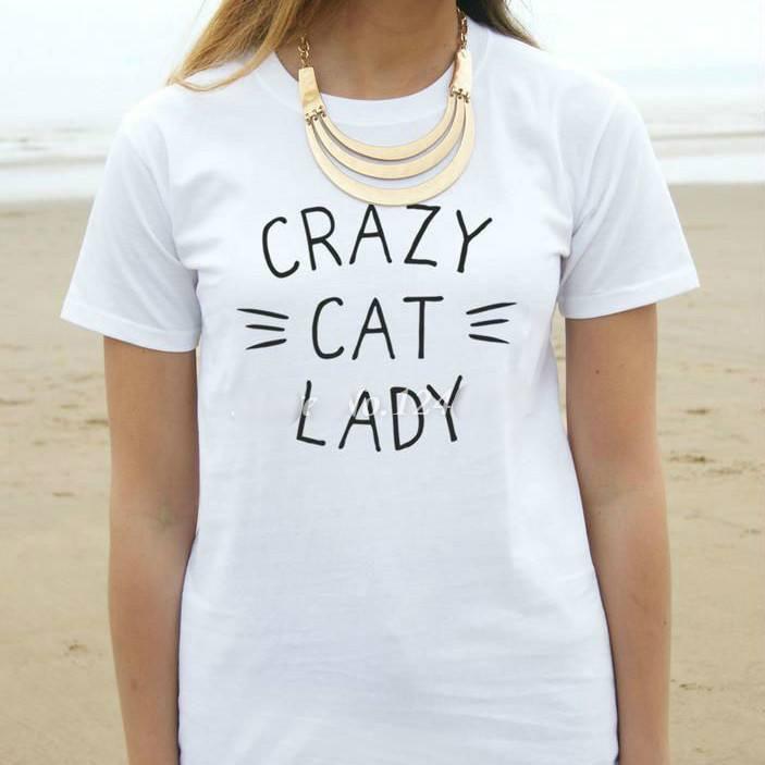 Crazy Cat Lady T Shirt