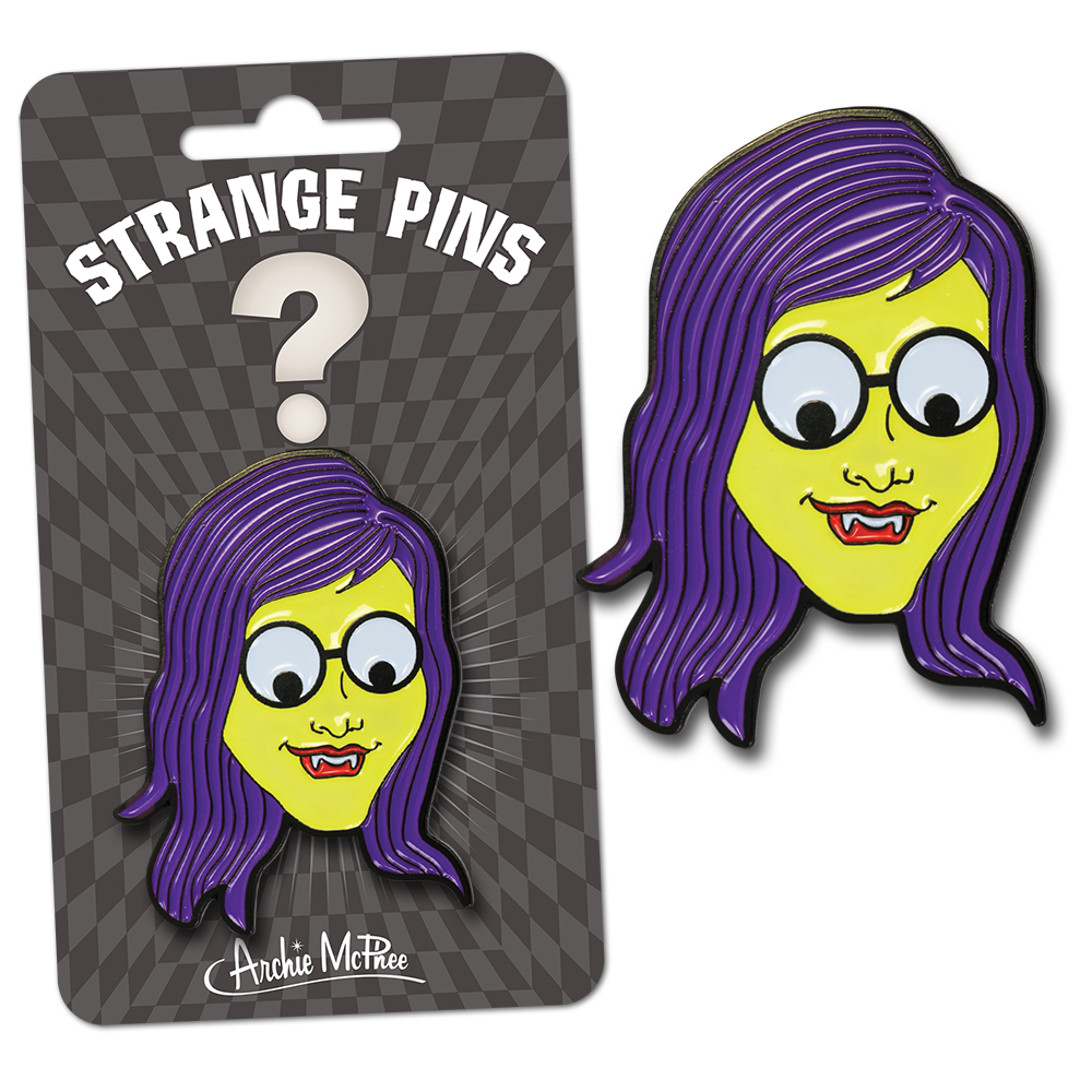 Monster Girl Enamel Pin Archie Mcphee