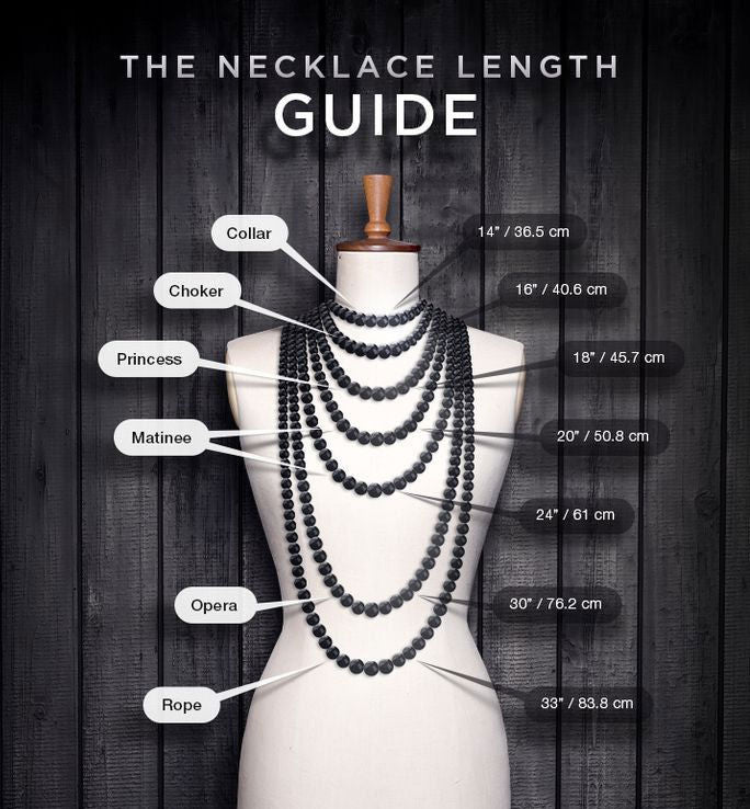 A Quick Guide To Choosing Your Necklace Length Heartsabustin