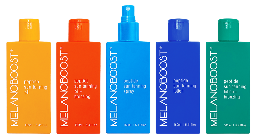 Melanoboost Peptide Sun Tanning Lotion Oils Differences Explained