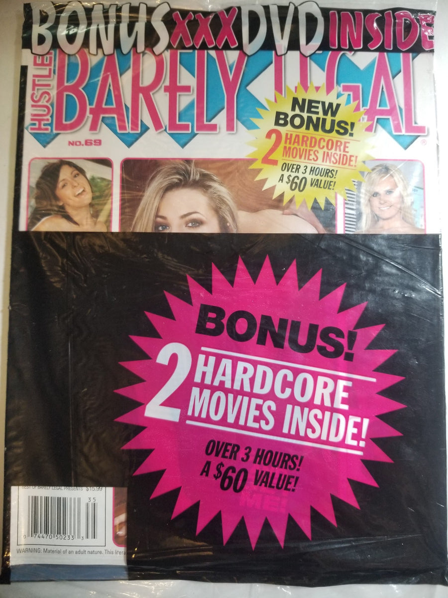 Hustler Barely Legal No 69 New Adult Magazine Discreet Retail