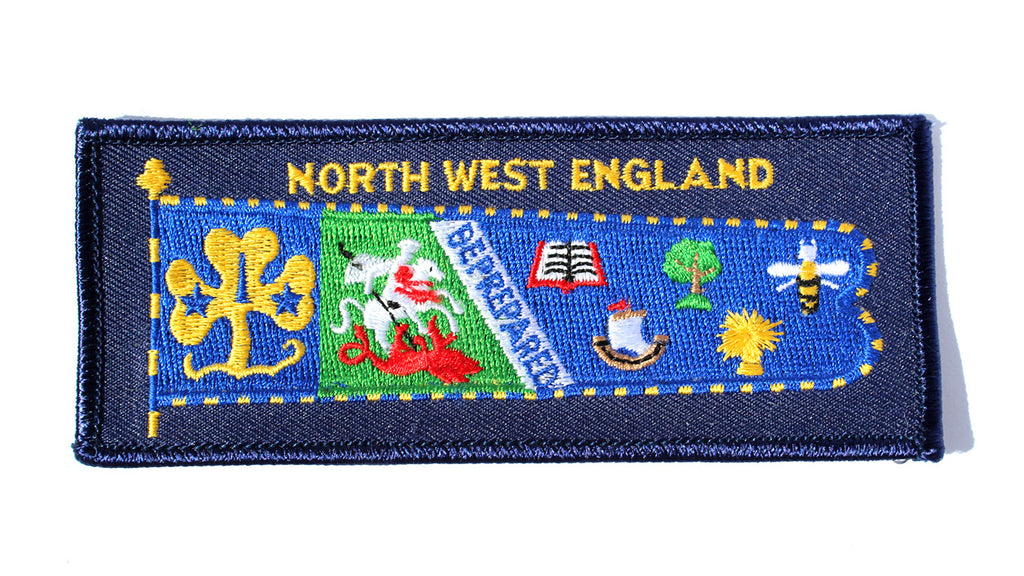 Girlguiding North West England Region Standard Badge Girlguiding
