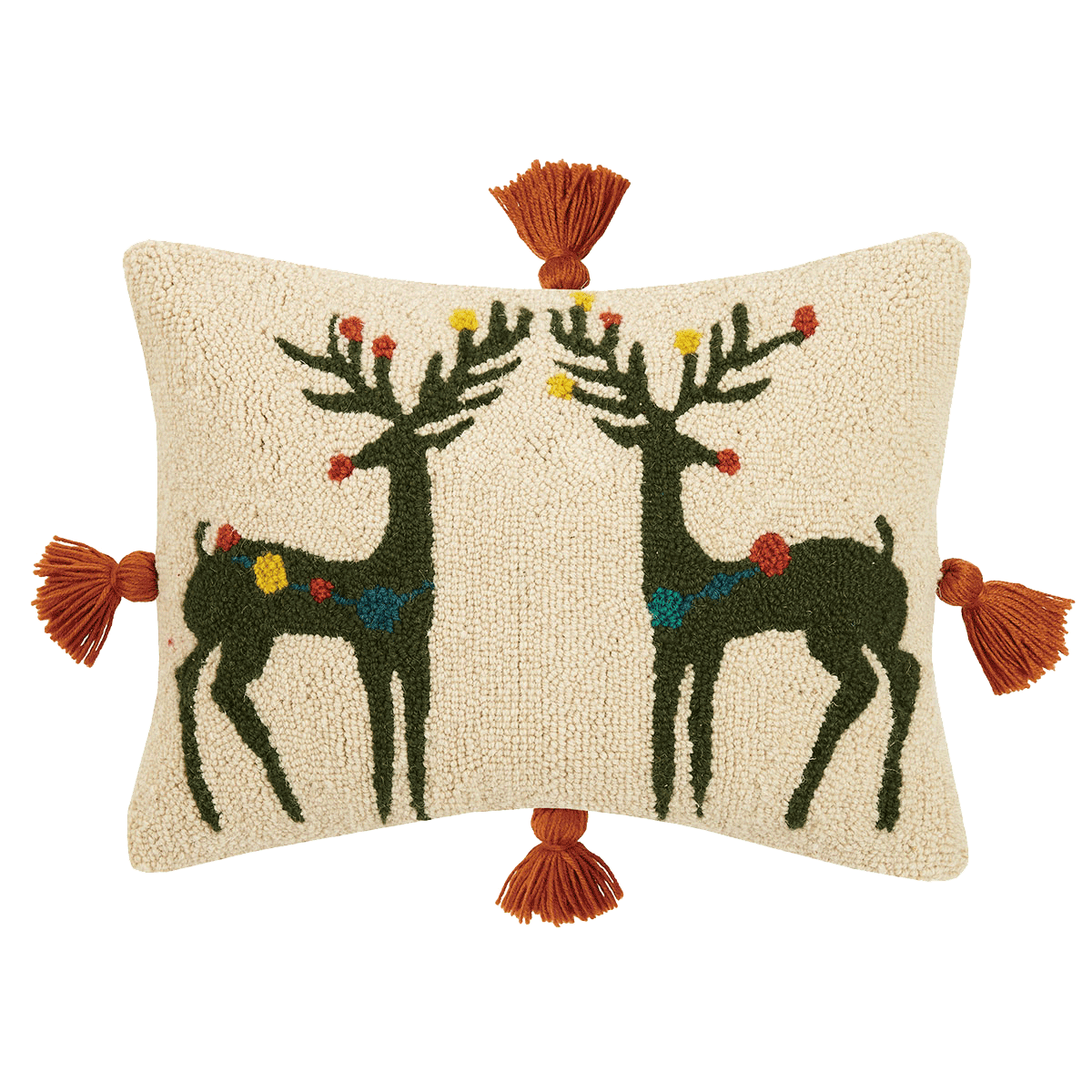 Reindeer Games Hook Pillow Designed By Justina Blakeney® Now At Jungalow®