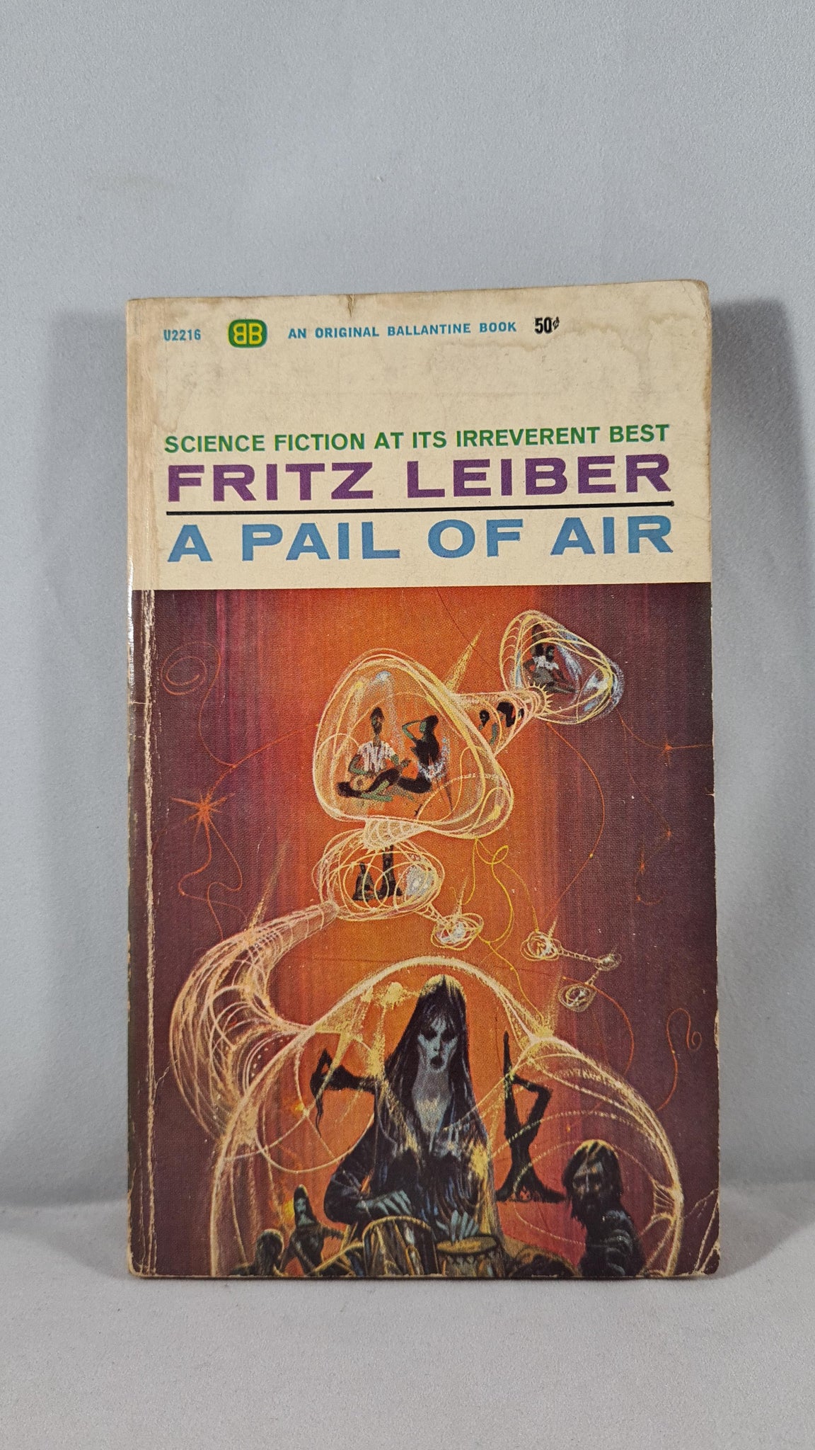 Fritz Leiber A Pail Of Air Ballantine Books 1964 First Edition Pa