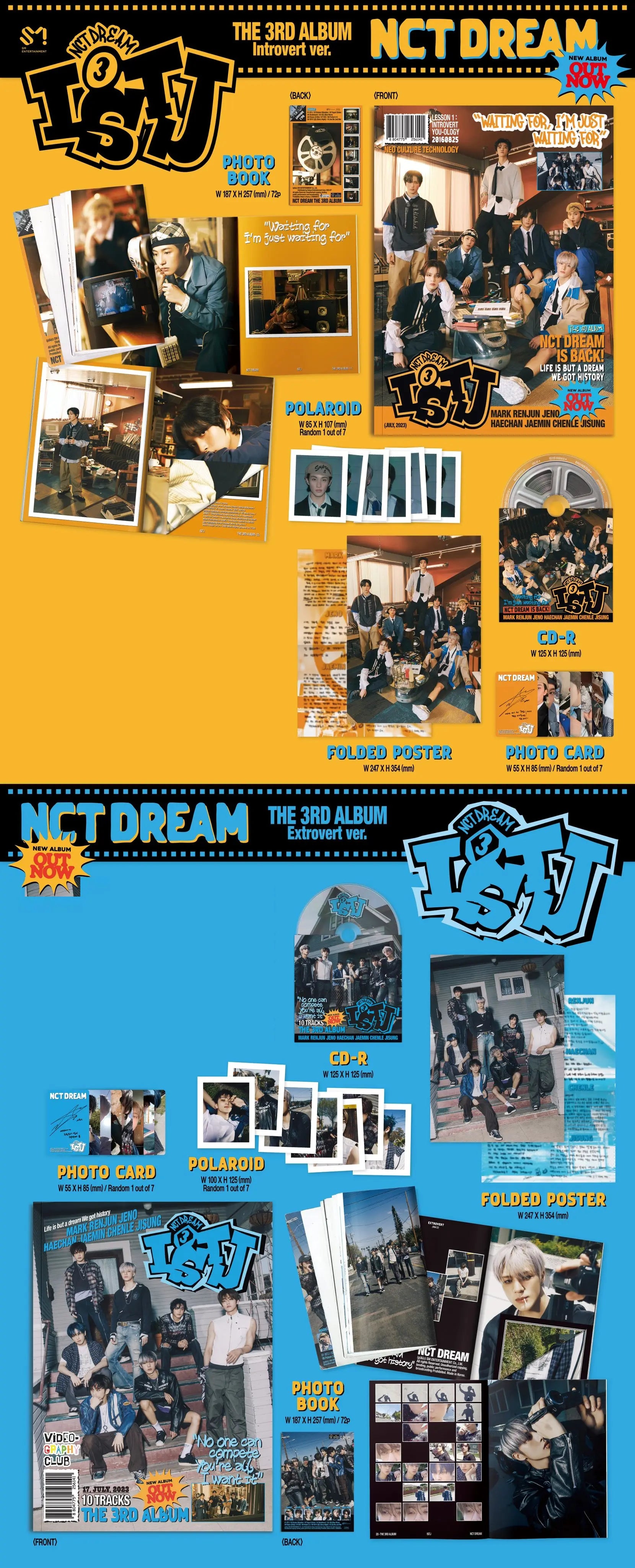 Nct Dream 3rd Album Istj Photobook Ver Choice Music La