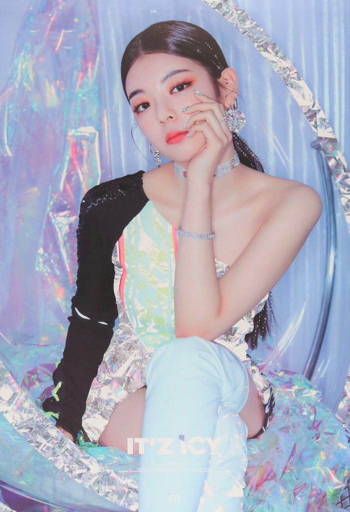 Itzy Itz Icy Official Poster Lia Photo Concept Choice Music La