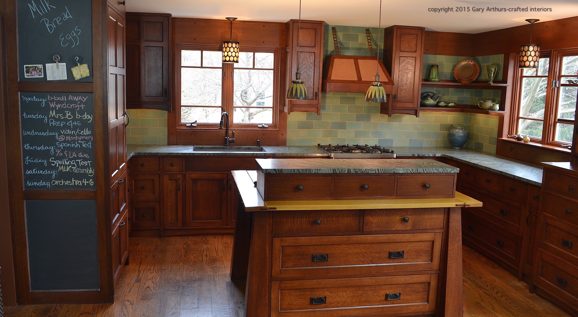 Craftsman Kitchen Tile Backsplash Things In The Kitchen