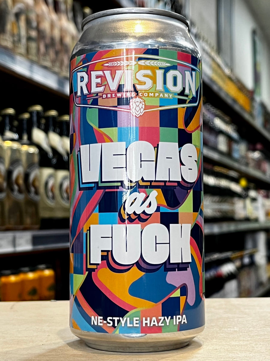 Revision Vegas As Fuck Hazy Ipa 473ml Can