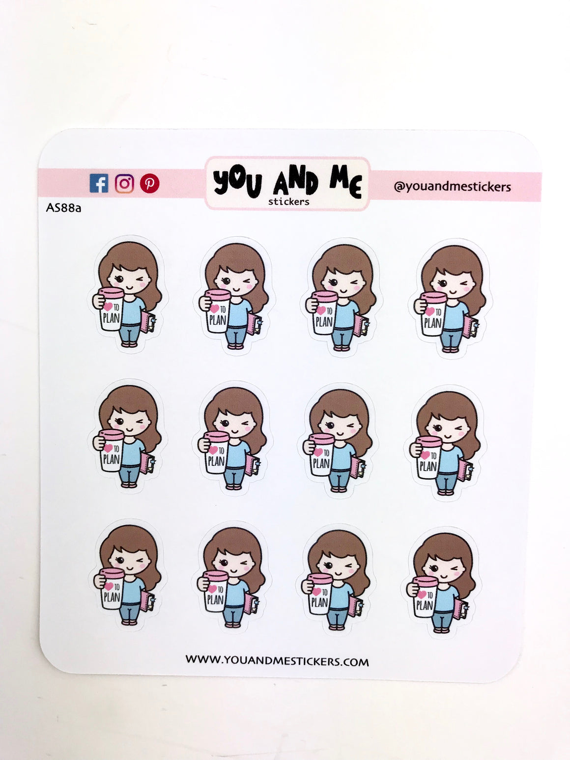 Planner Girl Stickers Character Stickers Erin Condren As91