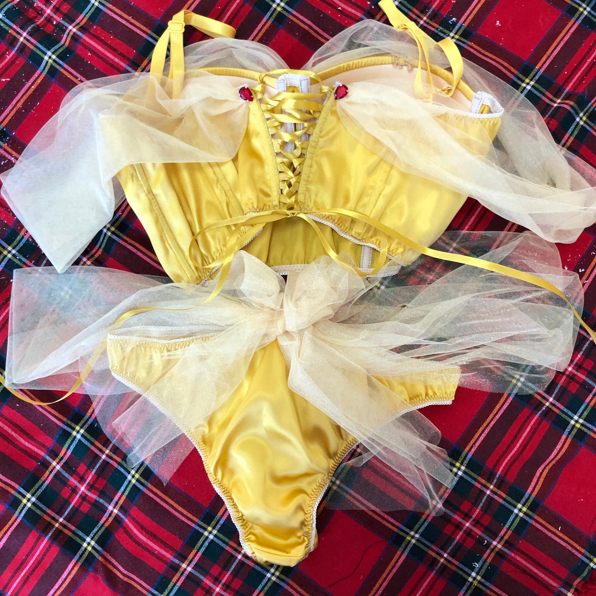 Belle Cosplay Lingerie Custom Made Fenindom