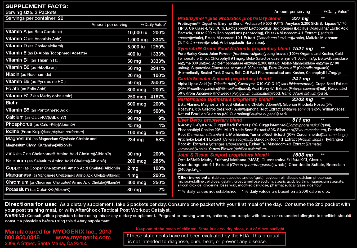 Myogenix Myovite — Fitone Nutrition Center