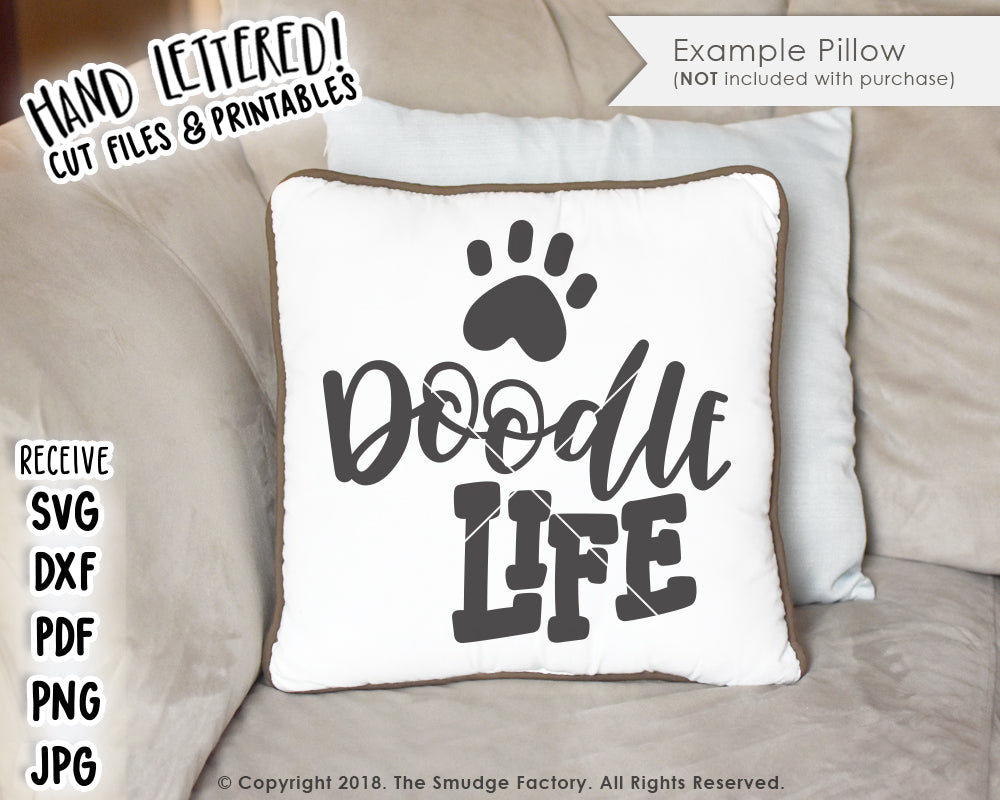 Doodle Life Svg And Printable The Smudge Factory