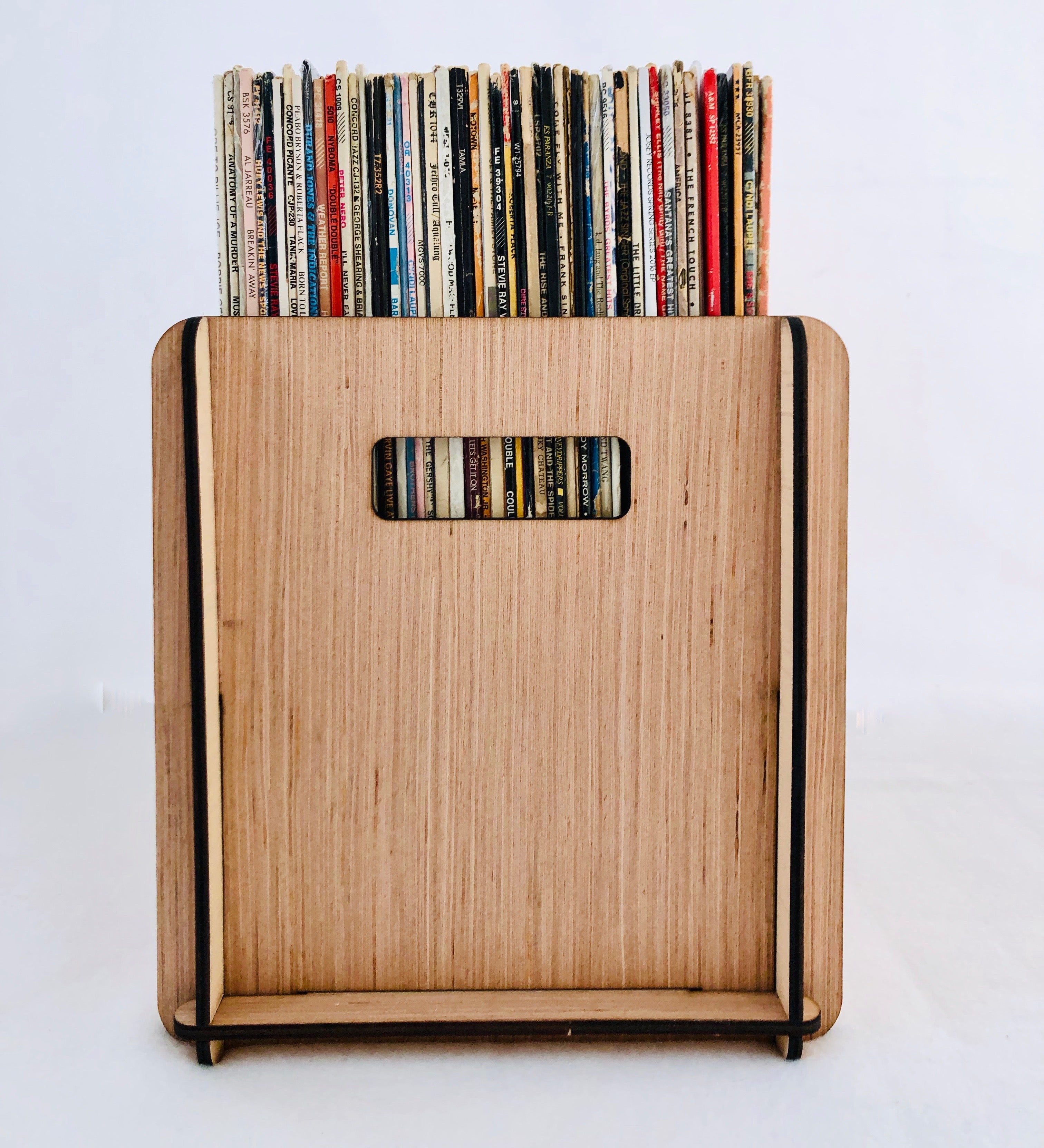 Vinyl Record Storage Crates These Wood Lp Record Boxes Come In A 3 Pack