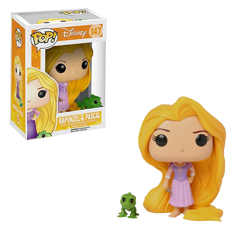 Funko Pop Disney Tangled Rapunzel And Pascal Vinyl Figure 147