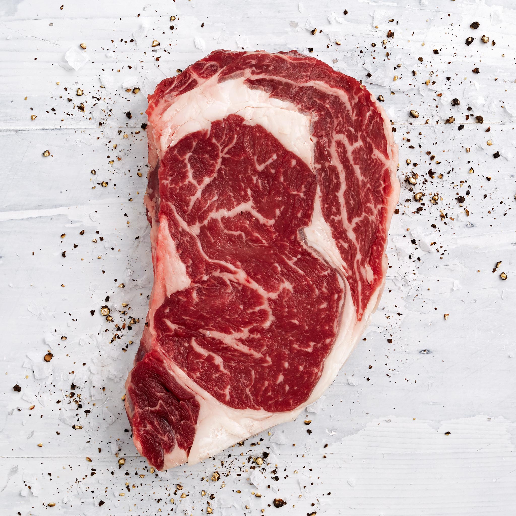 Usda Choice Grass Fed Beef Ribeye Steak Wild Fork Foods