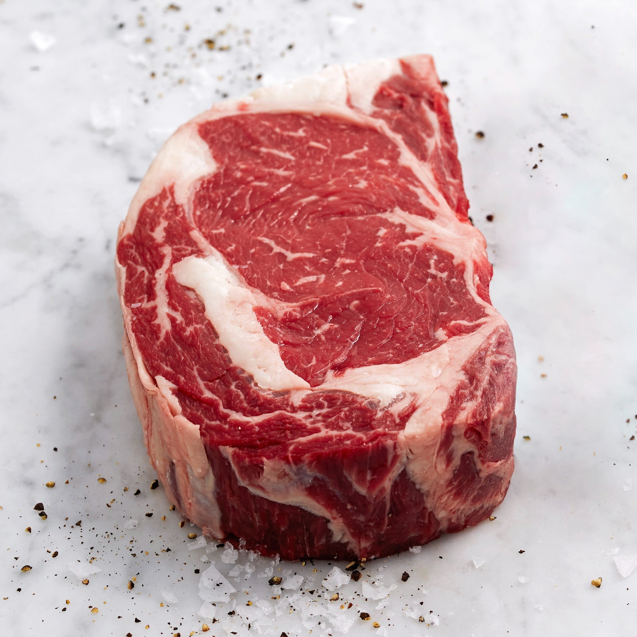 Usda Choice Black Angus Beef Thick Ribeye Steak Wild Fork Foods