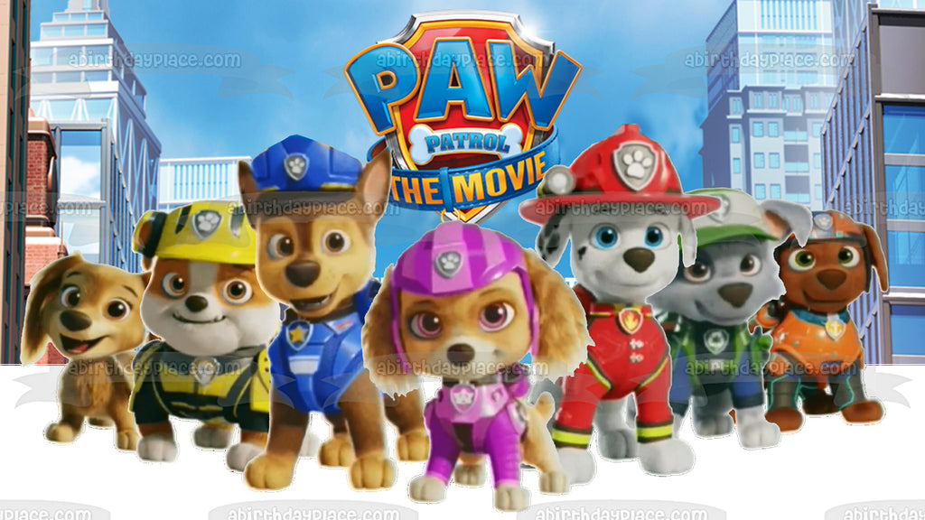 Paw Patrol The Movie Liberty Rubble Chase Skye Marshall Zuma Rocky Ed