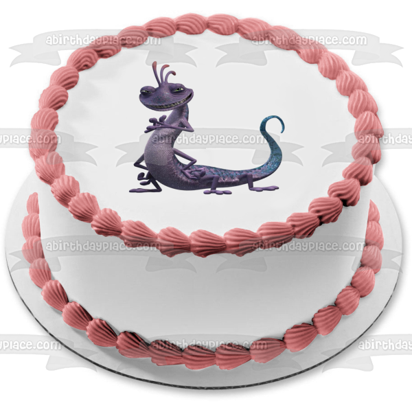 Disney Monsters Inc Randall Boggs Edible Cake Topper Image Abpid11981