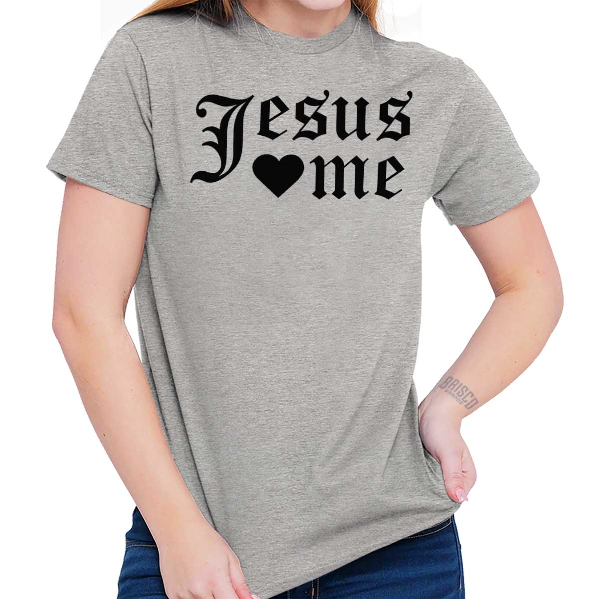 Jesus Loves Me Christian T Shirt Christian Strong