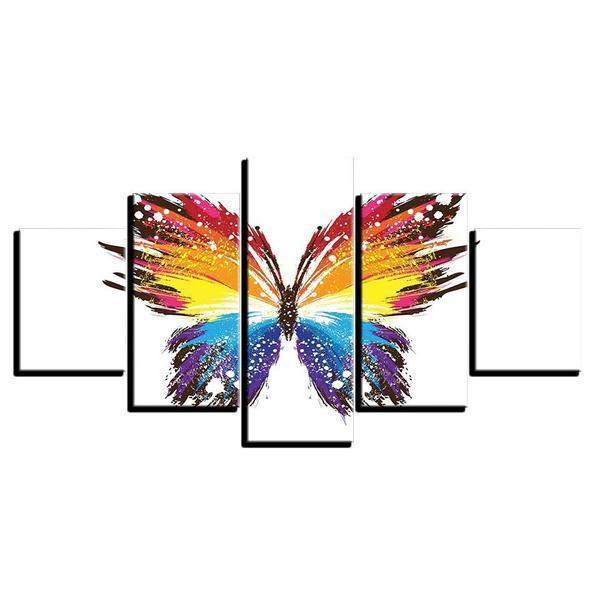 Butterflies Canvas Wall Art Butterfly Wall Decor