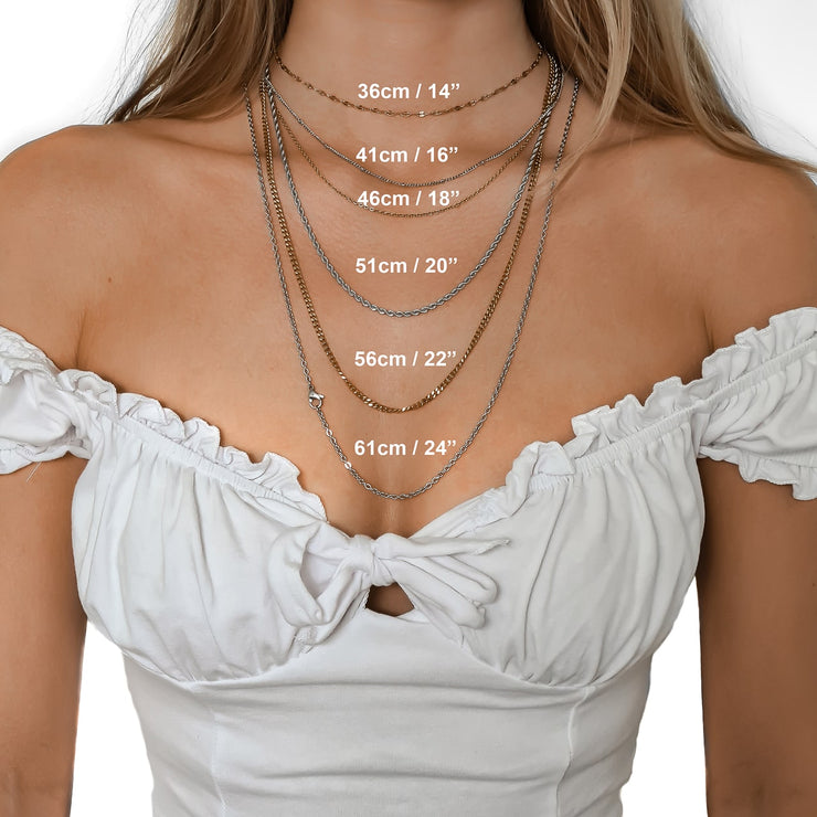 Necklace Size Guide