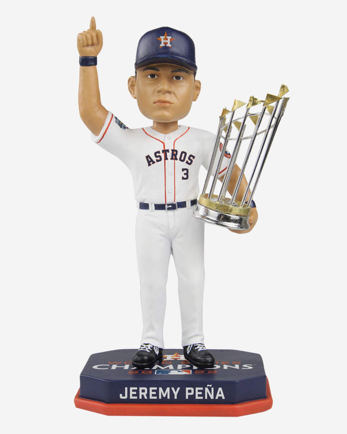 Jeremy Pena Houston Astros 2022 World Series Champions Bobblehead Foco