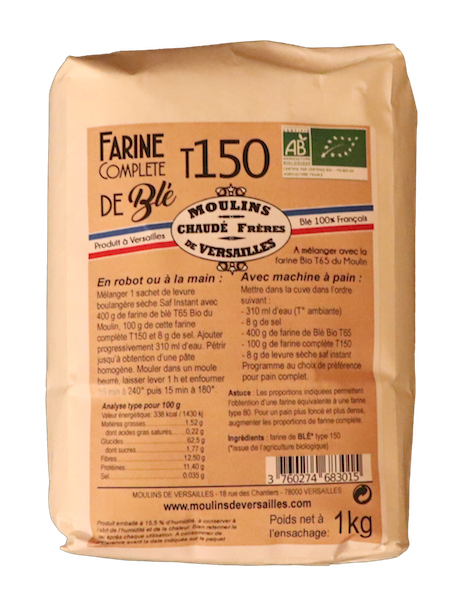 Farines Biologiques Moulins De Versailles