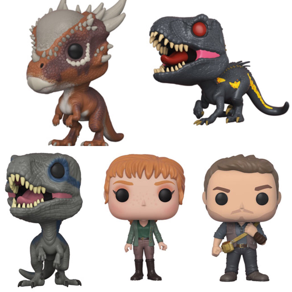 Jurassic World Fallen Kingdom Funko Pop Bundle M3 Toys