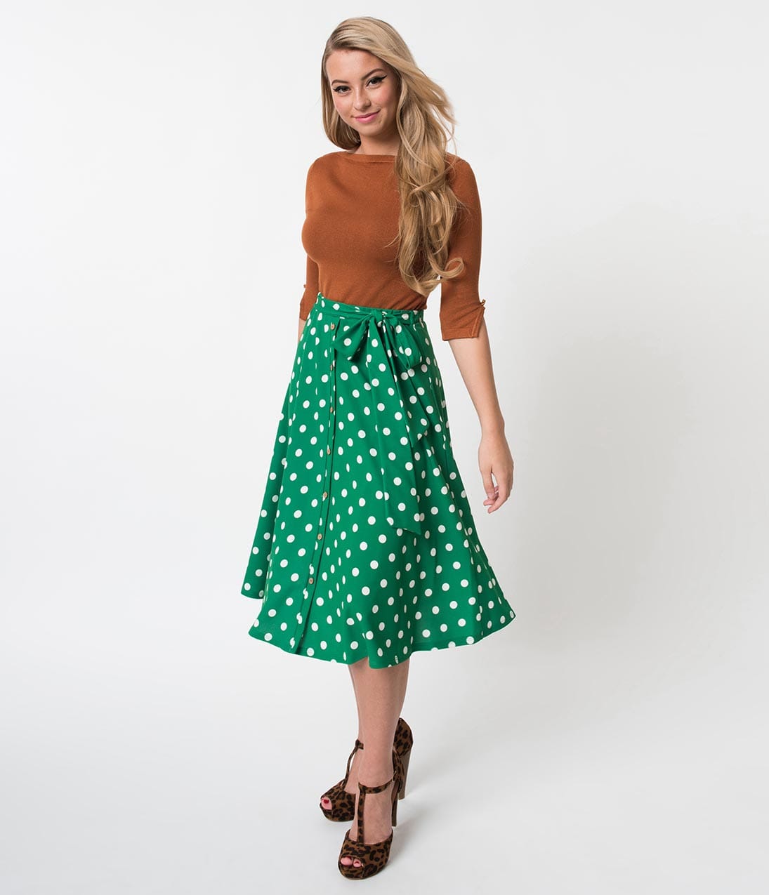 1940s Style Skirts A Line Pencil Jumper Skirts