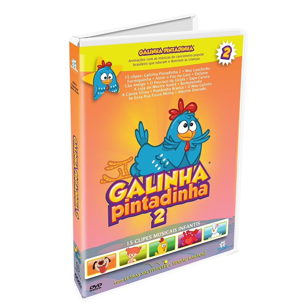 Dvd Galinha Pintadinha Vol 2 Loja Oficial Da Galinha Pintadinha