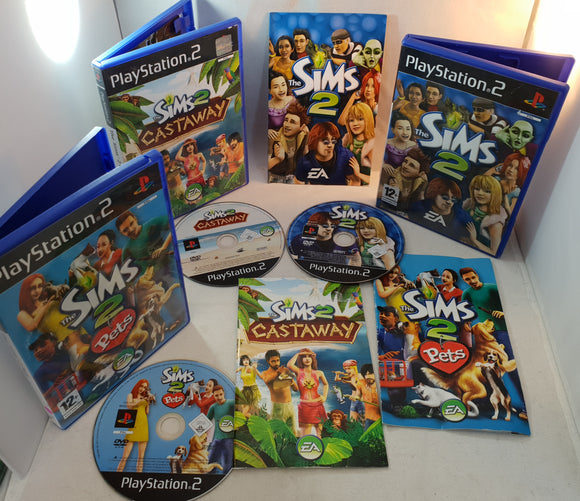 The Sims 2 Sony Playstation 2 Ps2 Game Bundle Retro Gamer Heaven