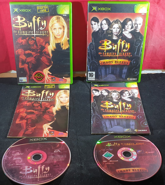 Buffy The Vampire Slayer And Chaos Bleeds Microsoft Xbox Game Bundle