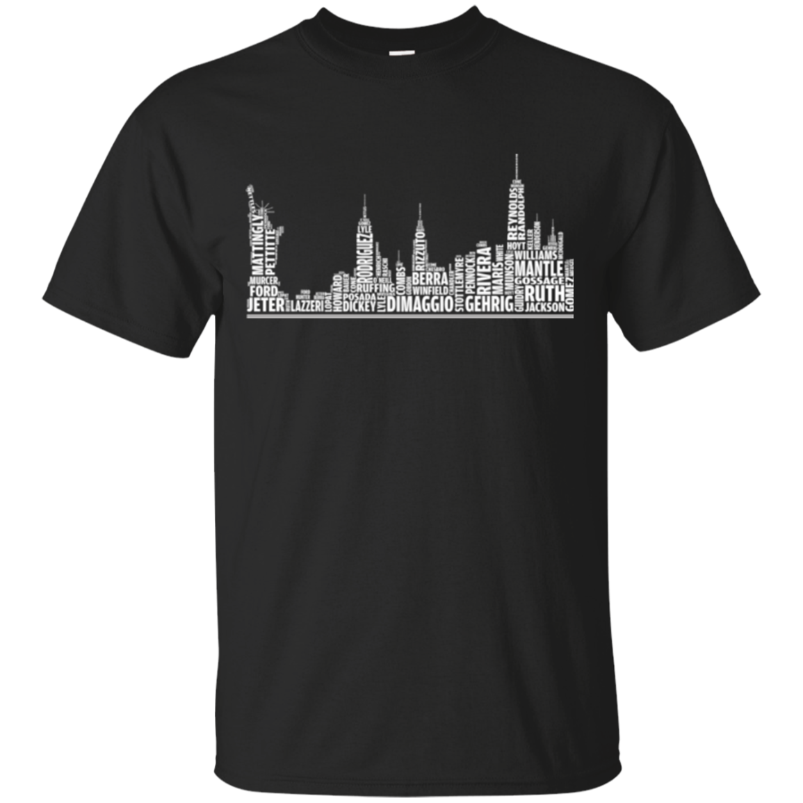 New York City Skyline Typography Shirts T Shirts Hoodies Sweatshirts