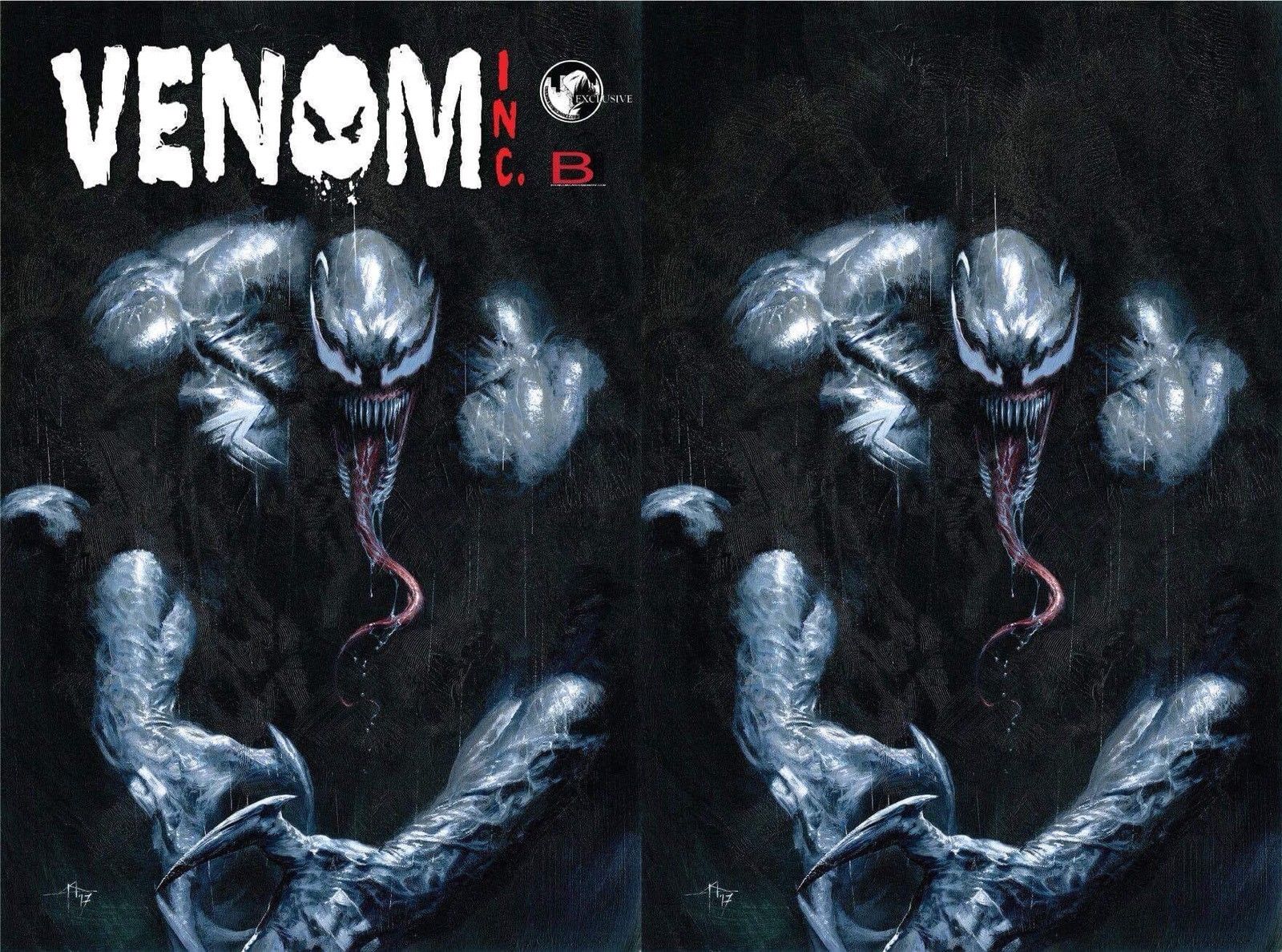 Amazing Spider Man Venom Inc Omega Dellotto Exclusive Set