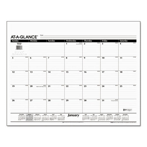 Monthly Desk Pad Calendars Ultimate Office