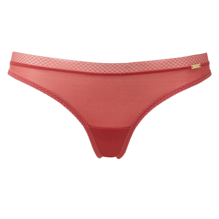 Gossard Glossies Raspberry Sorbet Sheer Thong 6276 Lavinia Lingerie