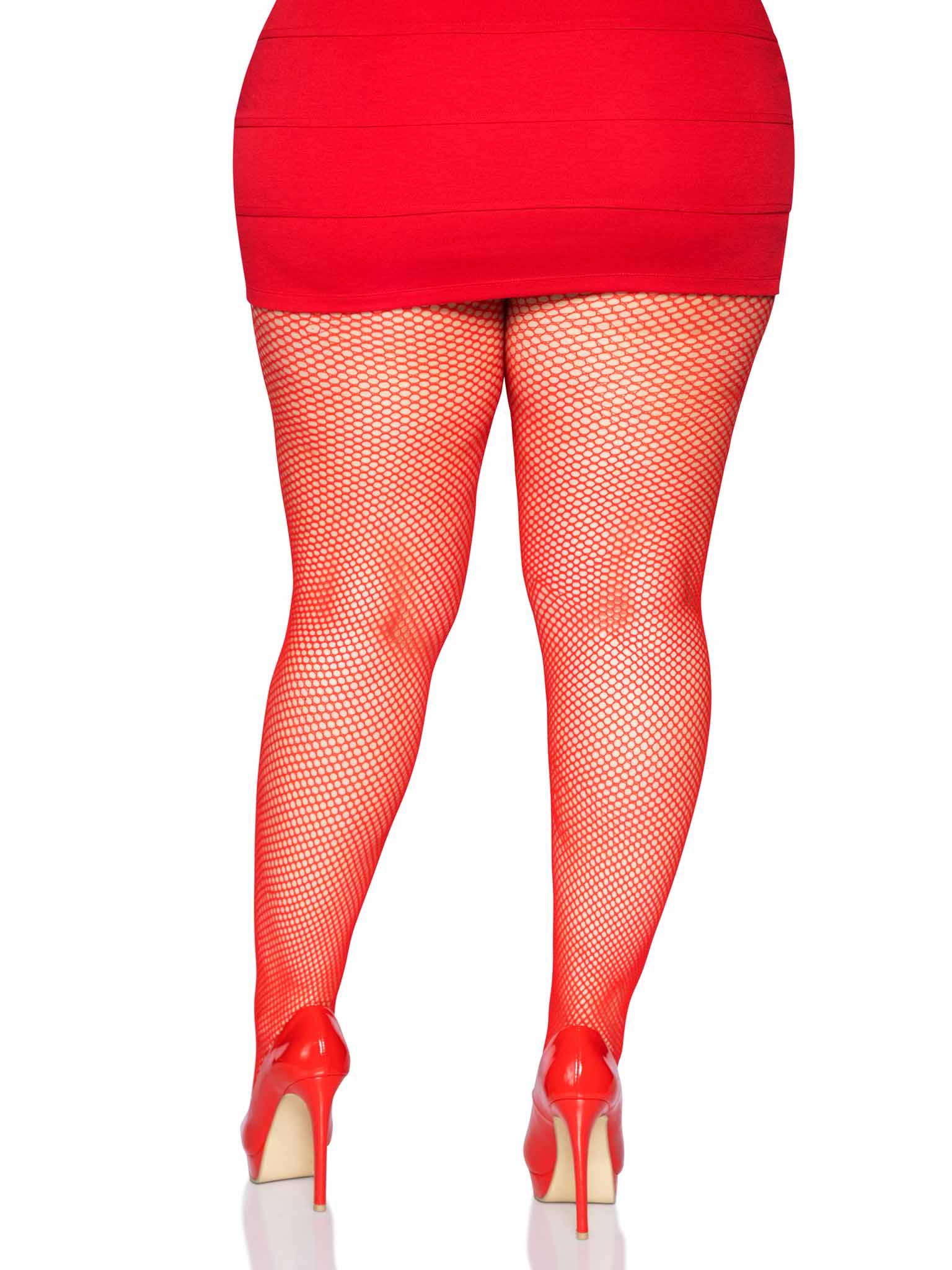 Plus Size Risa Nylon Fishnet Tights Womens Hosiery Leg Avenue