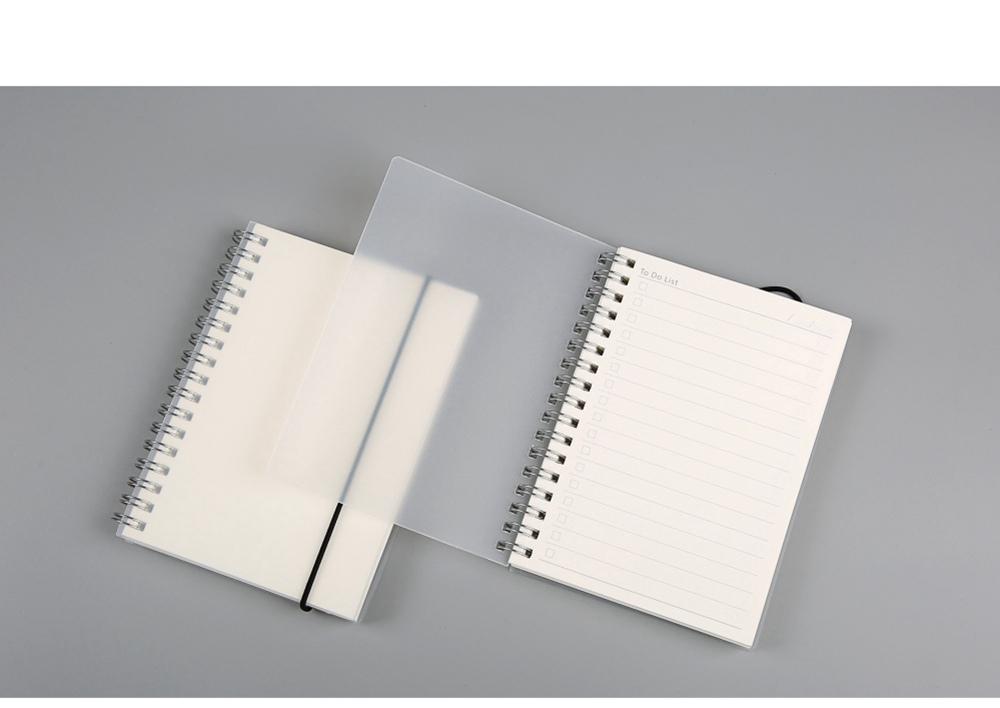 A5 A6 Spiral Book Coil Notebook To Do Lined Dot Blank Grid Paper Journ